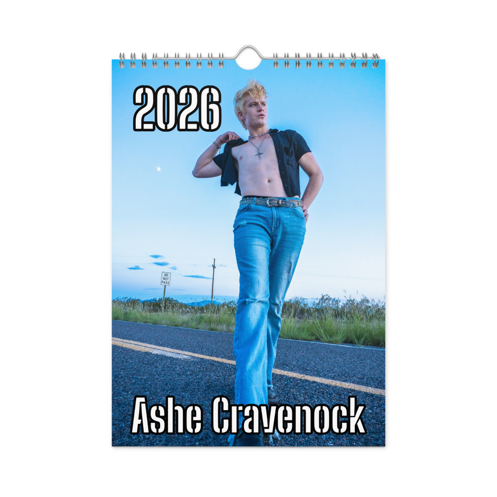 2026 Calendar (Portrait) – Ashé Cravenock